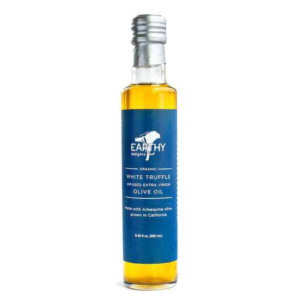 Earthy Delights Organic White Truffle Oil – Food For Thought